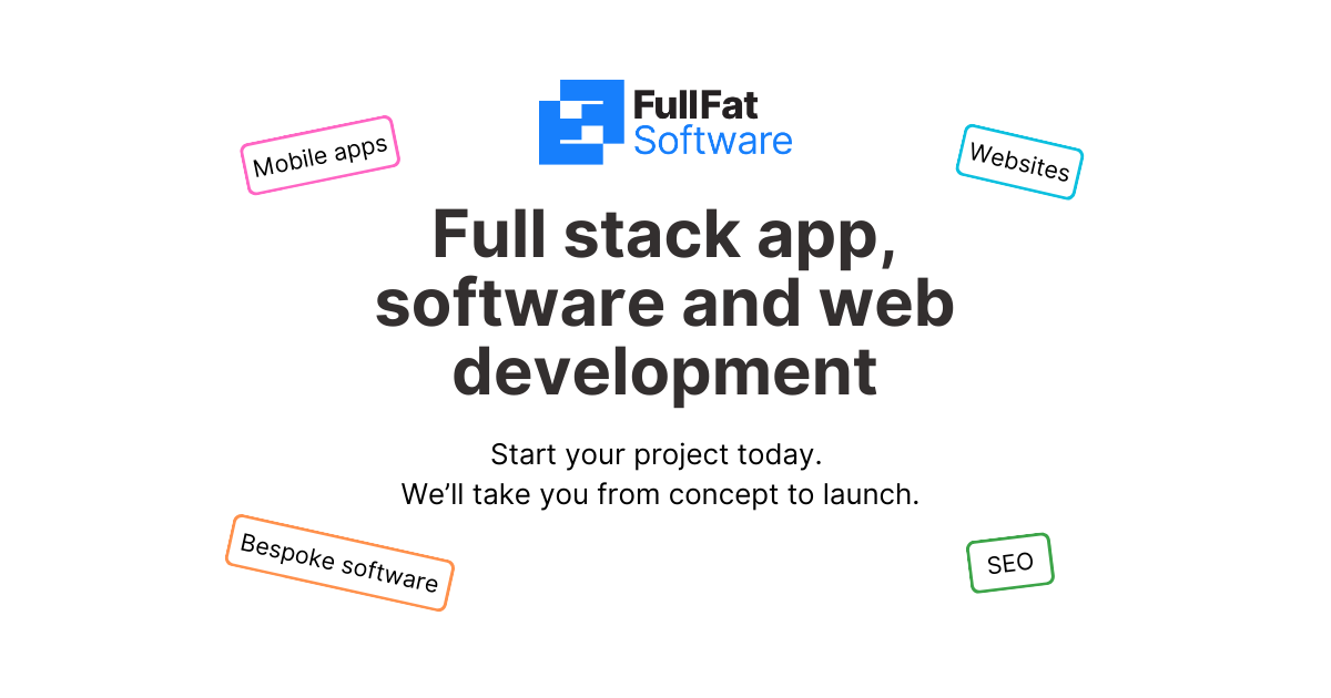 Full Fat Software | Bespoke software development in Worksop